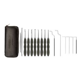 SpyShop Southord M2000B - Høykvalitets dirkesett, 16 deler, Slim Line ...